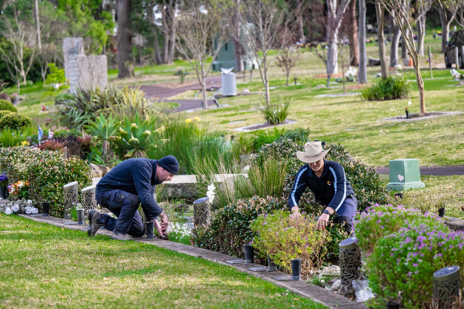 Creating safe and harmonious memorial parks - Catholic Cemeteries ...